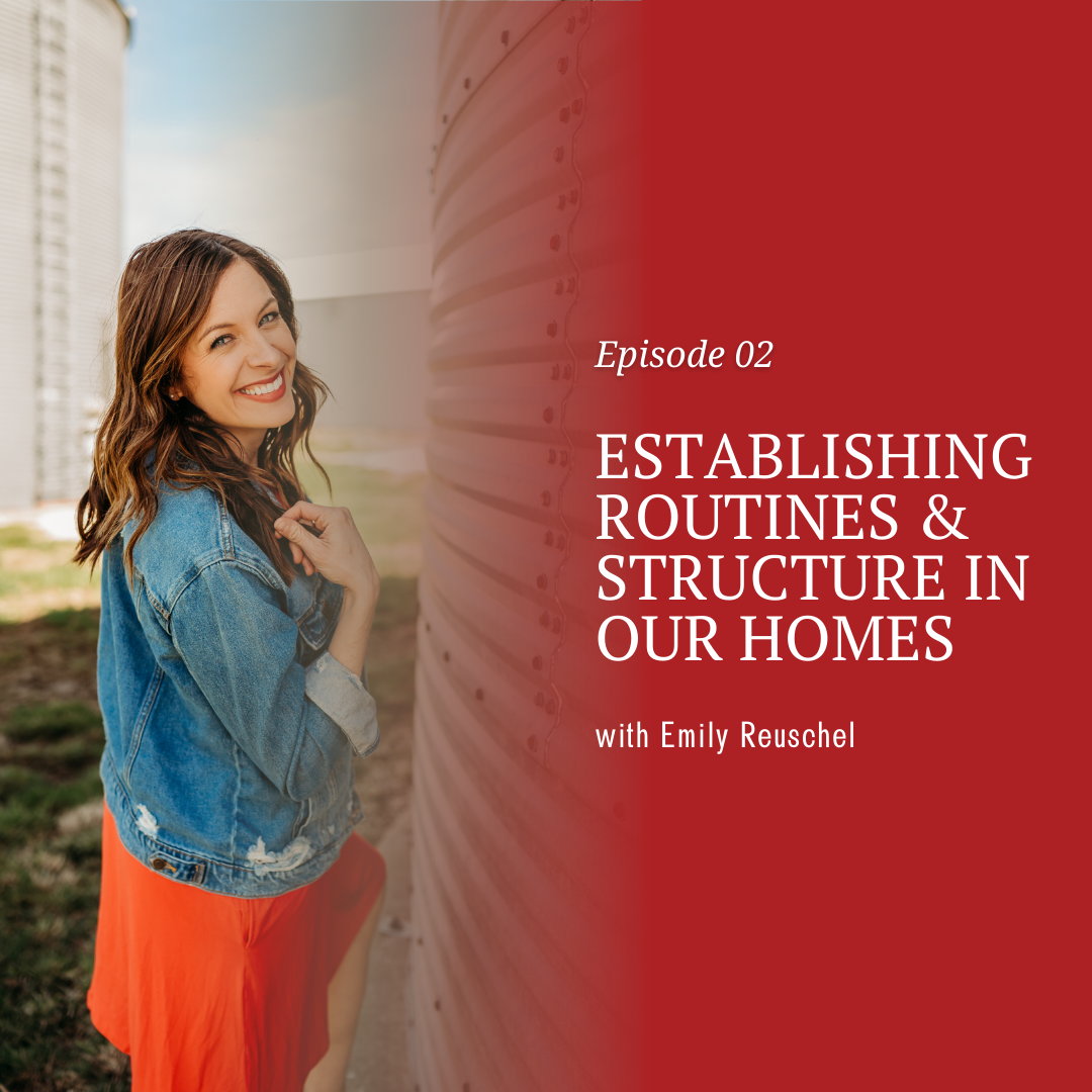 Establishing Routines & Structure in Our Homes with Emily Reuschel [ep ...